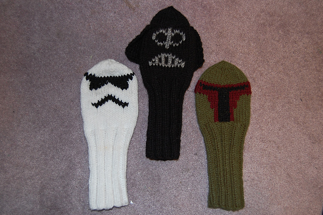 Ravelry: Basic Golf Club Covers pattern by Katie LeComte