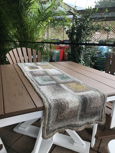 Ravelry: Sand Ripples Table Runner pattern by Paula King