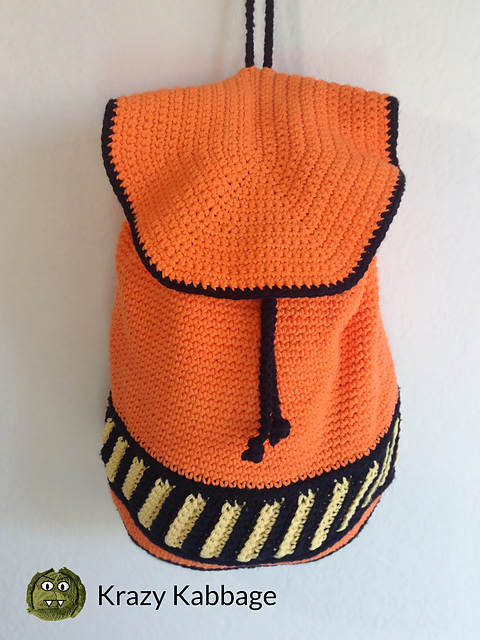 Ravelry: Construction Back Pack pattern by Krazy Kabbage