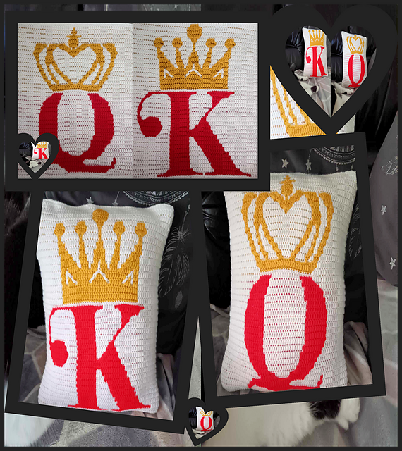 Ravelry: My King My Queen pattern by Susanne Toth