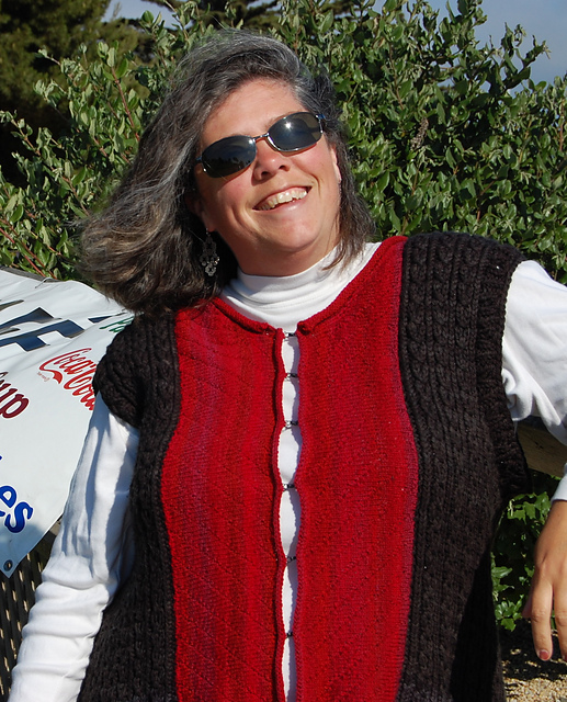 Ravelry: Ellen's Vest pattern by Karen King