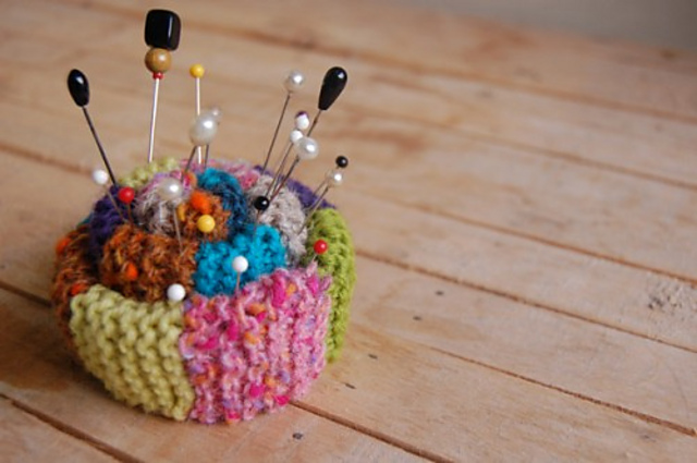 Ravelry: Elda's Knit Pin Cushion pattern by Kristin Roach