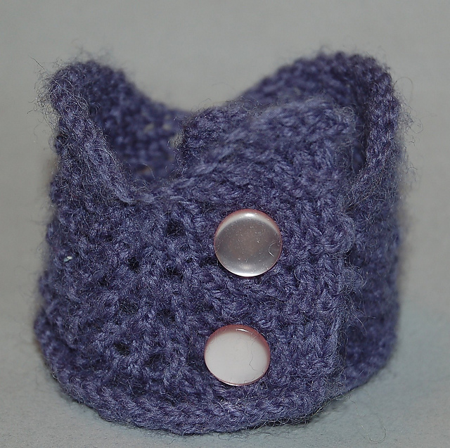 Ravelry: Lacy Knit Wristlet pattern by Kristin Roach