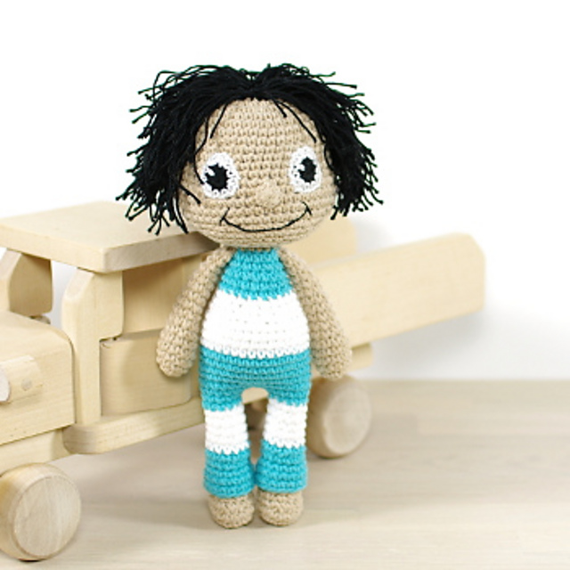 Ravelry: Sipsik the crocheted rag doll pattern by Kristi Tullus