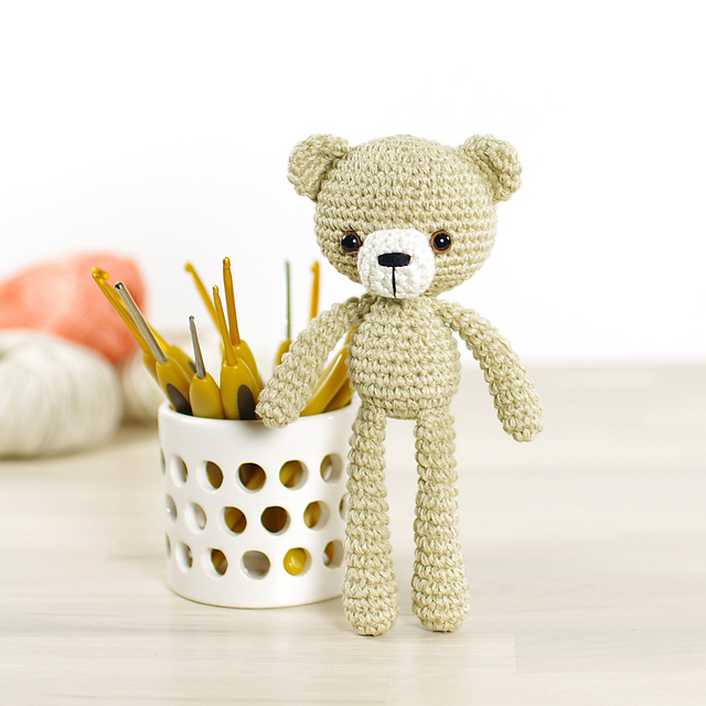 Ravelry: Small Teddy Bear pattern by Kristi Tullus