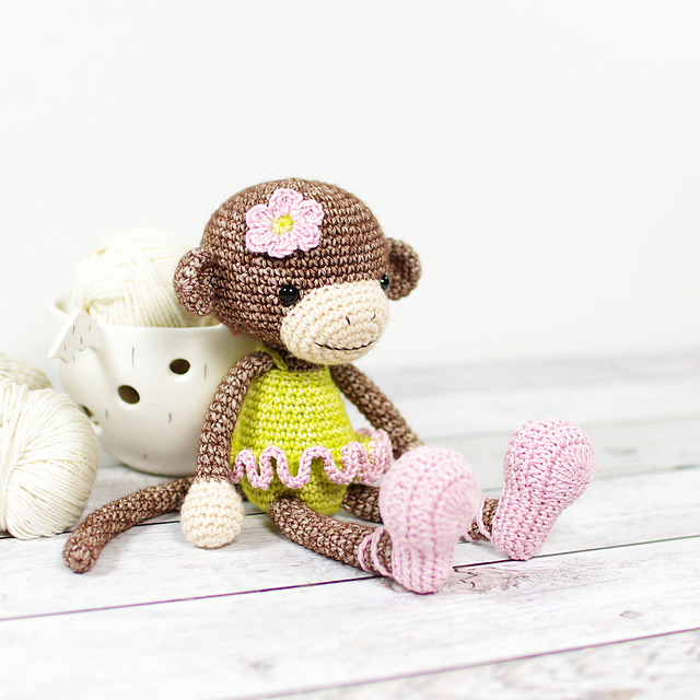 Ravelry: Monkey Ballerina pattern by Kristi Tullus