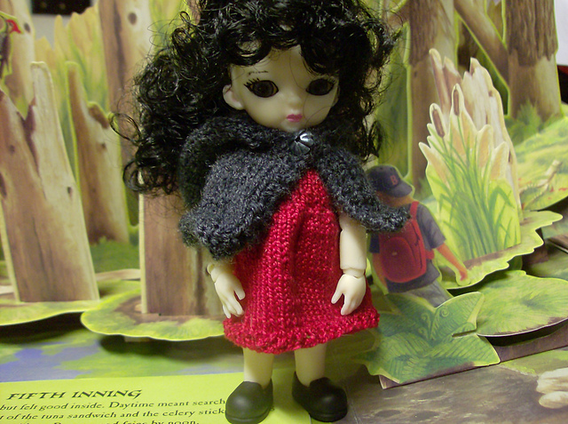 Ravelry: Hooded Cloak for Kelly pattern by Joanne Williams