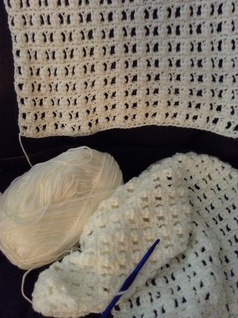 Ravelry: Simple Cluster Stitch Panel pattern by Karen Vaughn