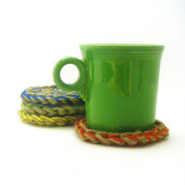Ravelry: Jute Coasters pattern by Mamachee