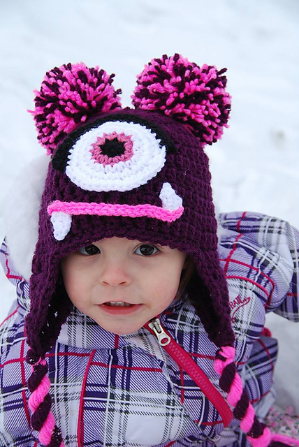 Ravelry: Girlie Monster Hat pattern by Kristen Tremblay