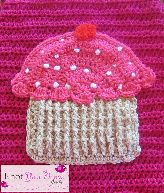 Ravelry: Cupcake Applique pattern by Teri Heathcote