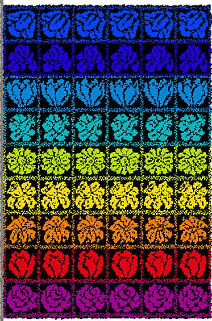 Ravelry: Flower Carpet pattern by Natalia Moreva