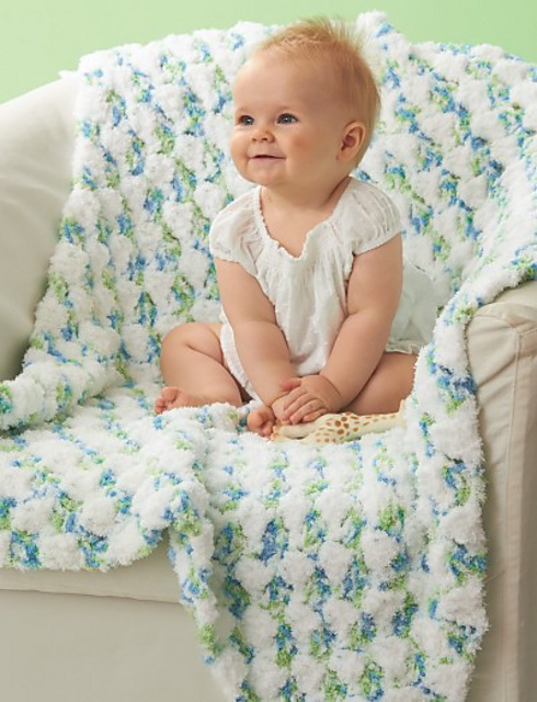 Ravelry: Bias blocks baby blanket pattern by Yarnspirations Design Studio