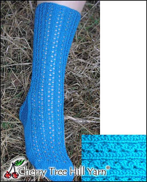 Ravelry: Lace Rib Socks pattern by Jean Knapp
