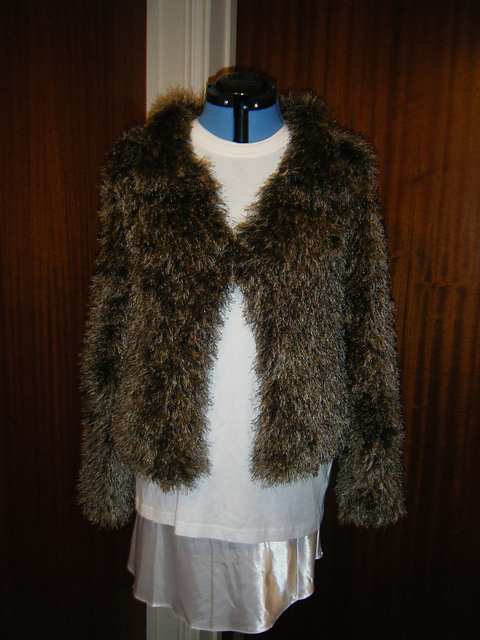Ravelry: Faux-Fur Jacket pattern by Sirdar