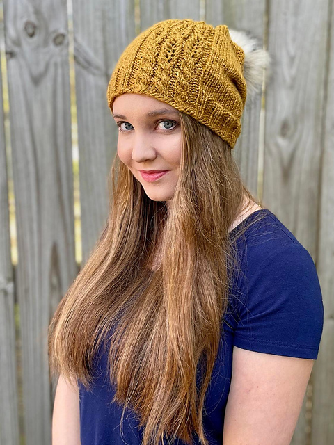 Ravelry: Golden Harvest Hat pattern by Amanda Stark