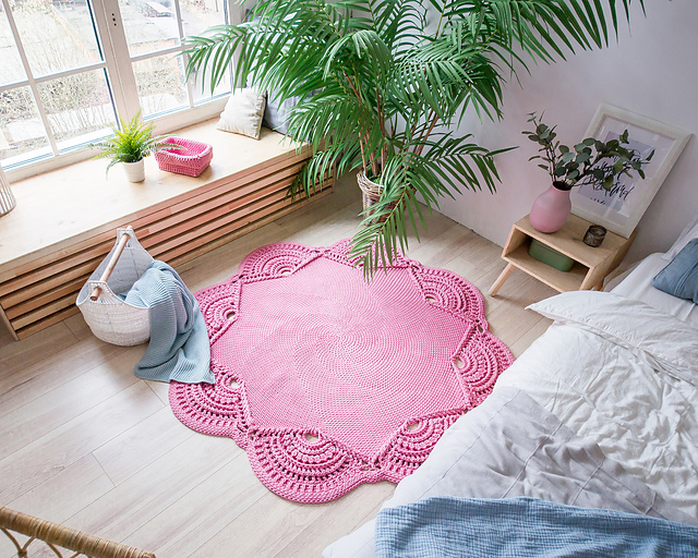 Ravelry: Rug LaceSunset pattern by Tatiana Ryazanova