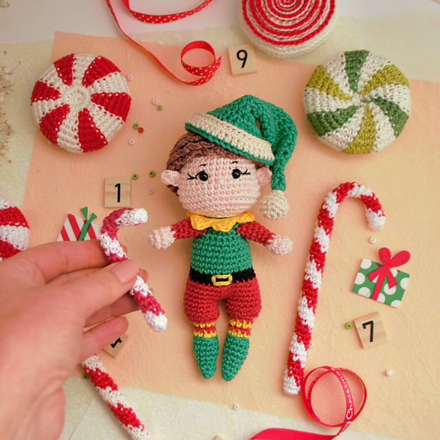 Ravelry: Elwin the elf pattern by Natalia Manfré