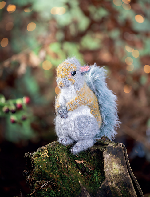 Ravelry: Grey Squirrel pattern by Claire Garland