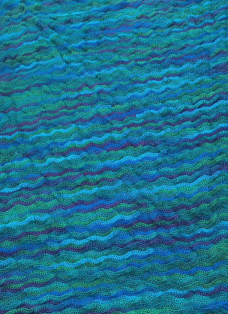 Ravelry: Norther Lights Throw pattern by Jen Cornett