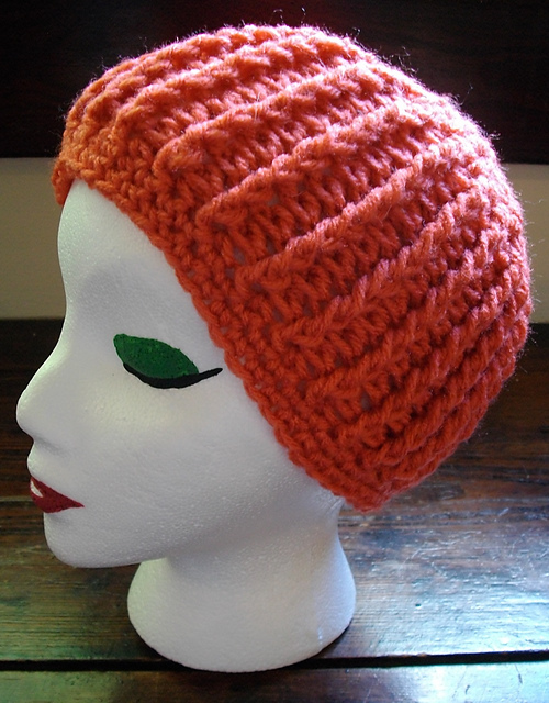 Ravelry: Easy Ribbed Hat pattern by Amanda Franklin