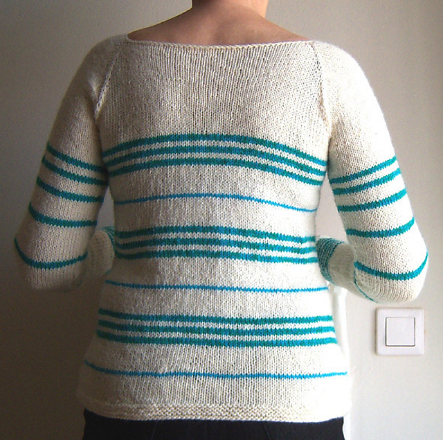 Ravelry: Simple Raglan Tutorial pattern by Kristen TenDyke