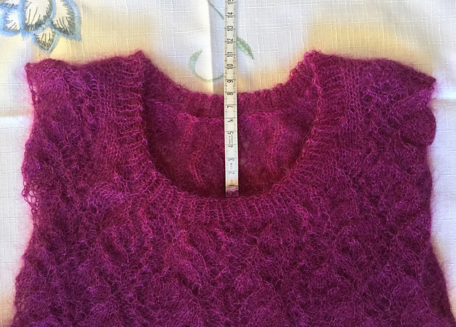 Ravelry: lakeviewknitter1's Cherry Blossom test knit