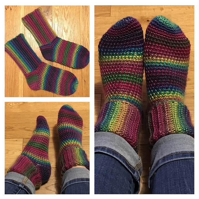 Ravelry: Stained Glass Socks pattern by Ramona Leurs