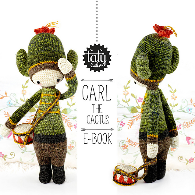 Ravelry: CARL the cactus pattern by Lydia Tresselt