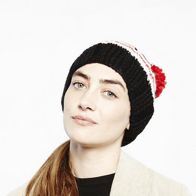 Ravelry: Toorie Beanie #E03 pattern by LAMANA