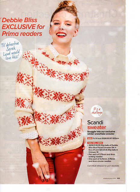 Ravelry: Scandi Sweater pattern by Debbie Bliss