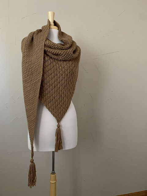 Ravelry: Dust Devil Shawl pattern by Rebecca Woelber