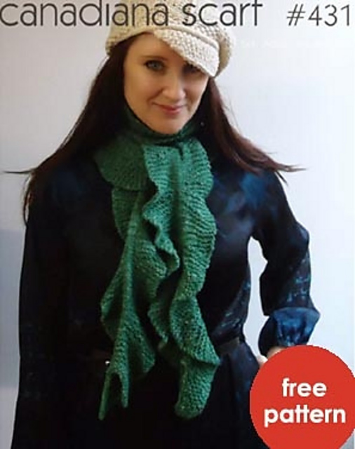 Ravelry: Canadiana Scarf pattern by Lana Hames