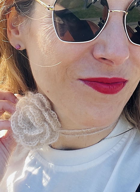 Ravelry: Choker Flor pattern by lanamala_crochet