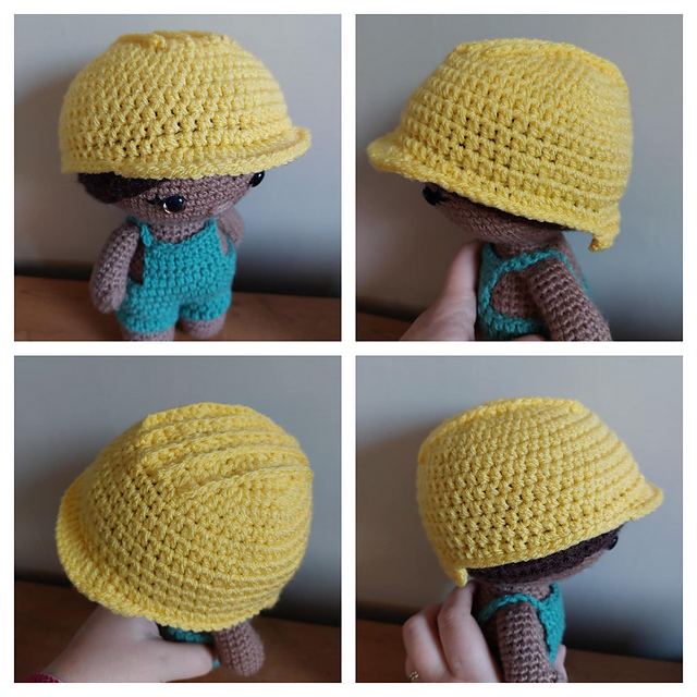 Ravelry: Weebee Doll Accessories - Hard Hat pattern by Laura Tegg