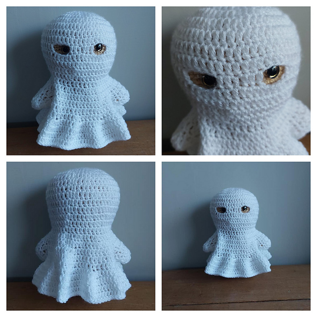 Ravelry: Weebee Doll - Halloween Ghost Costume pattern by Laura Tegg