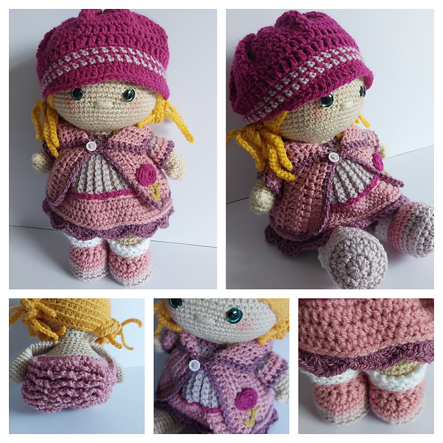 Ravelry: Sitting Weebee Doll - Sitting Pretty Outfit pattern by Laura Tegg