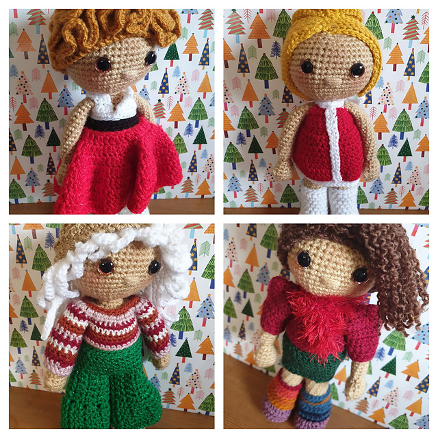 Ravelry: Weebee Luby Doll - Through the Decades pattern by Laura Tegg