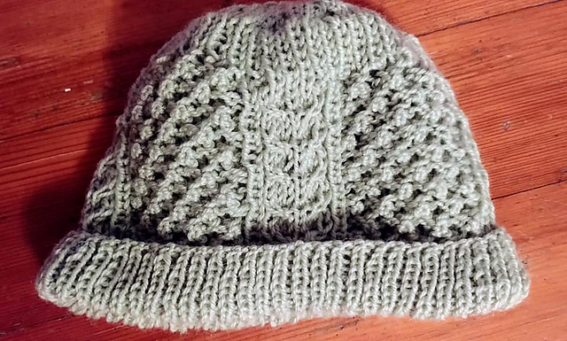 Ravelry: Compo Hat 2 (aka Cable and Trinity Stitch Hat) pattern by ...