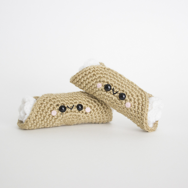 Ravelry: Amigurumi Cannoli pattern by Lauren Espy