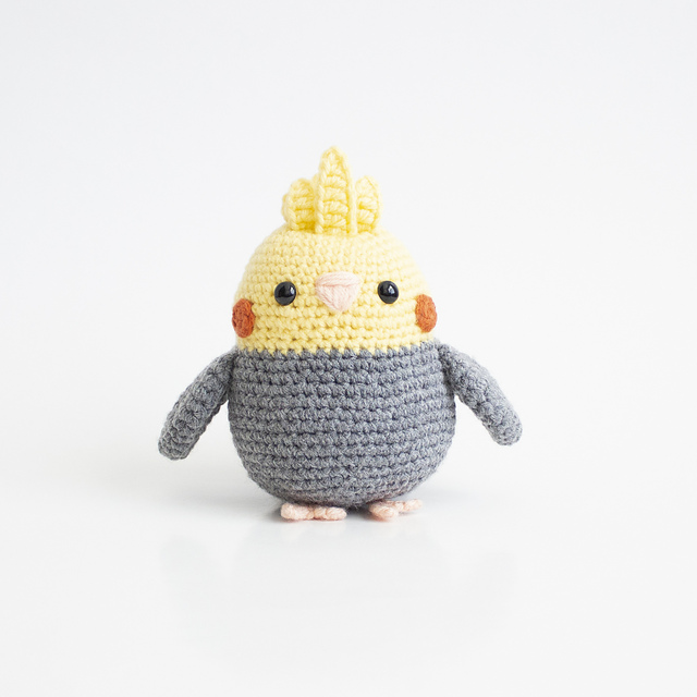 Ravelry: Amigurumi Cockatiel pattern by Lauren Espy