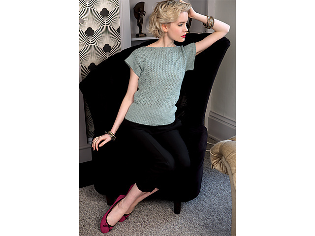 Ravelry: Vintage Lace Tee pattern by Pat Strong