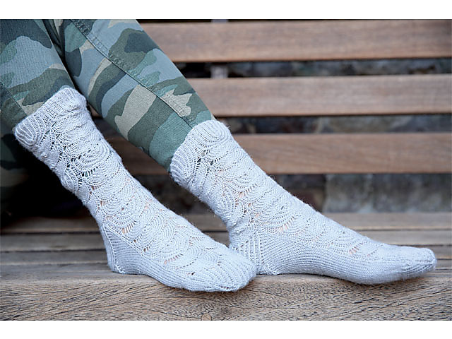 Ravelry: Lotus mock cable socks pattern by Bronagh Miskelly