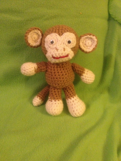 Ravelry: lauriemelchi's Little Bigfoot Monkey Free Crochet Pattern