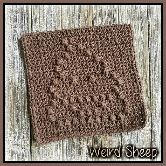 Ravelry: Poop Emoji Dishcloth pattern by Cate Savard