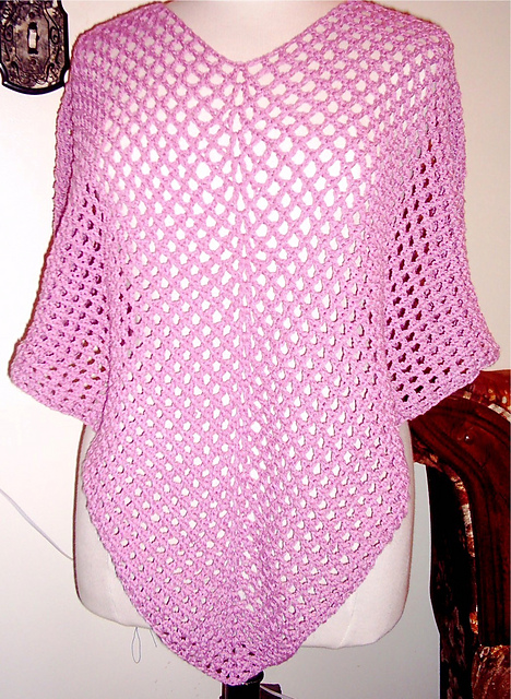 Ravelry: Lightweight Ponchos pattern by Angela Best