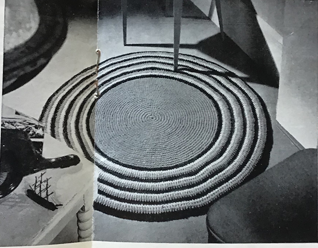 Ravelry: Circular Rug pattern by Patons & Baldwins