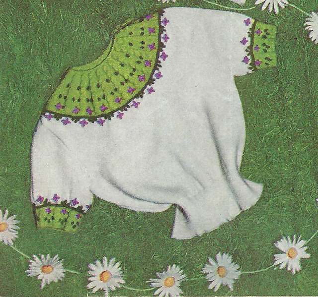 Ravelry: Daisy Yoke Jumper pattern by Patons & Baldwins
