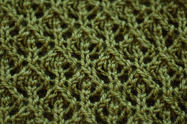 Ravelry: Feather Lace Stitch pattern by Derya Davenport