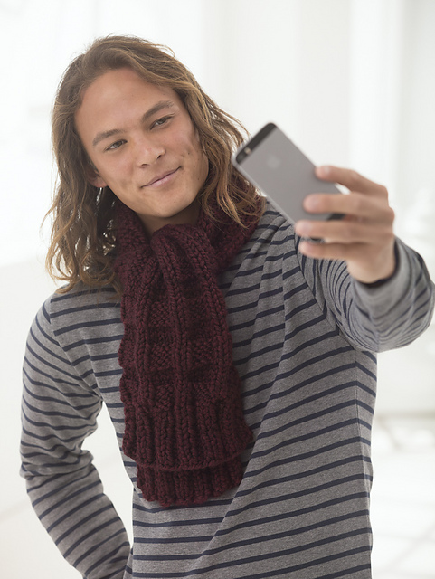 Ravelry: My First #Scarfie pattern by Lion Brand Yarn